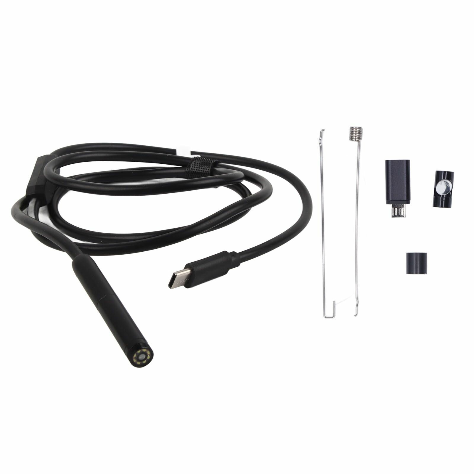 Эндоскоп 7.9 мм (Type-C, 1080P, IP67, 1 м кабель, для Android)