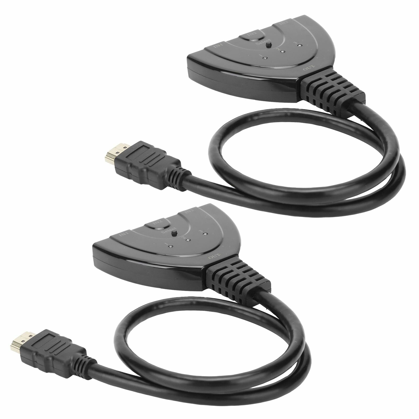 2 HDMI-сплиттера 3 порта 4K — фото 1