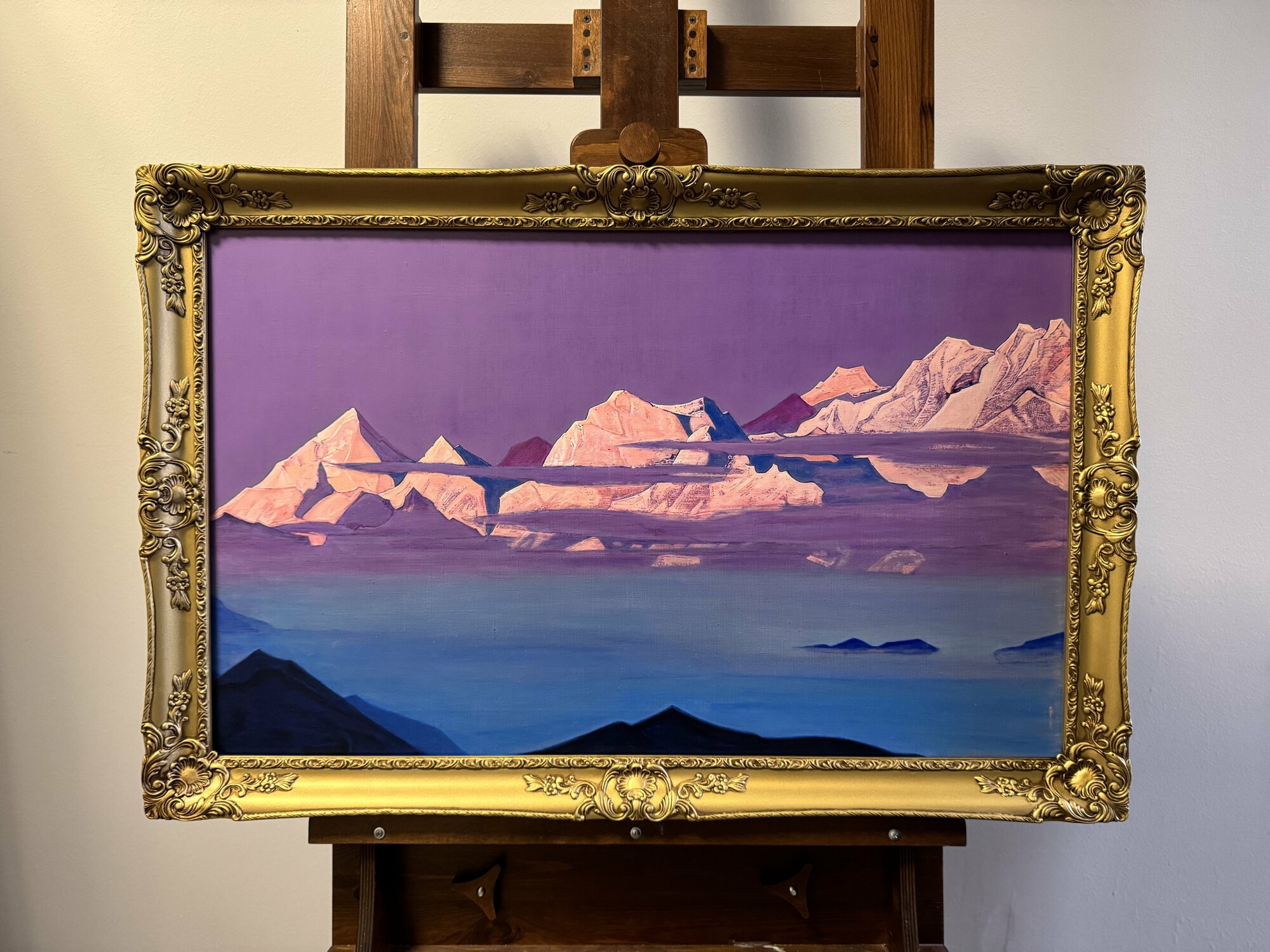 Николай Рерих "Розовые горы" 50х80 см