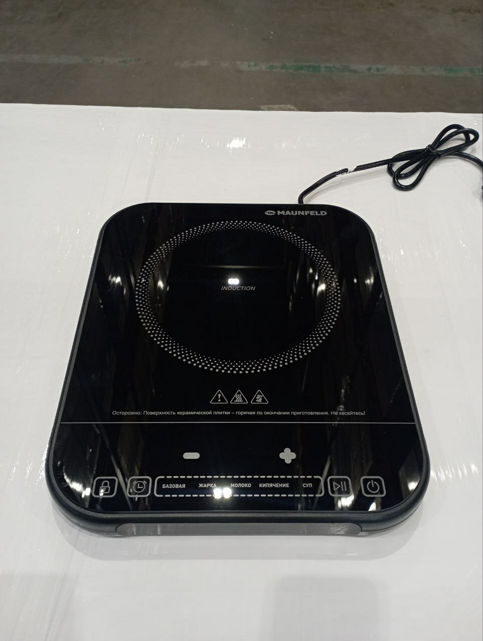 Индукционная плитка MAUNFELD EFI301TBK