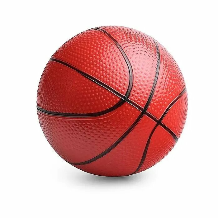 Резиновый баскетбольный мяч, 15-19см, для детей от 1 года, легкий и прочный