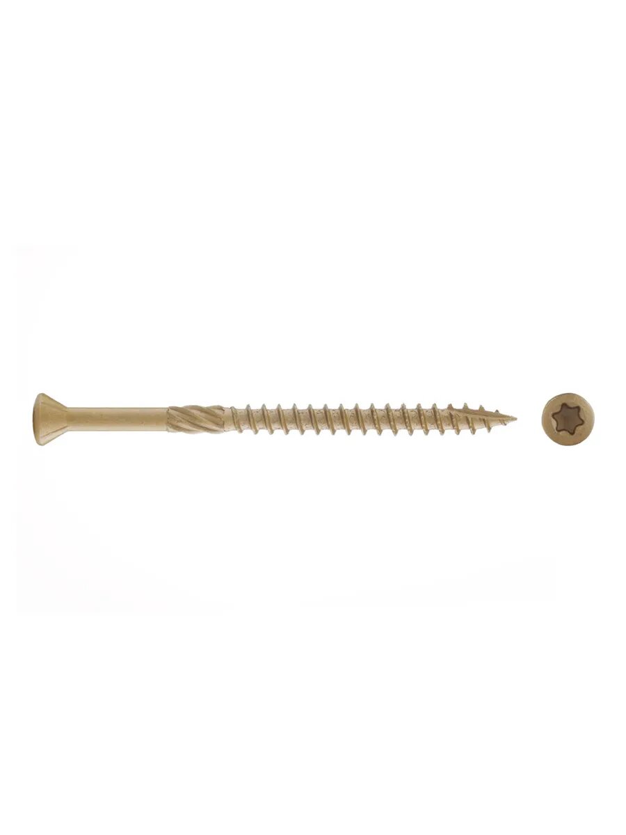 Шурупы по дереву террасные Ruspert 5,0х70 мм 40 шт