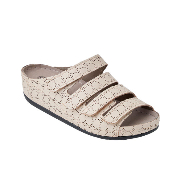 Обувь LUOMMA ортопедическая малосложная женская (туфли) арт. LM-703.002А ажур бежевый р.42