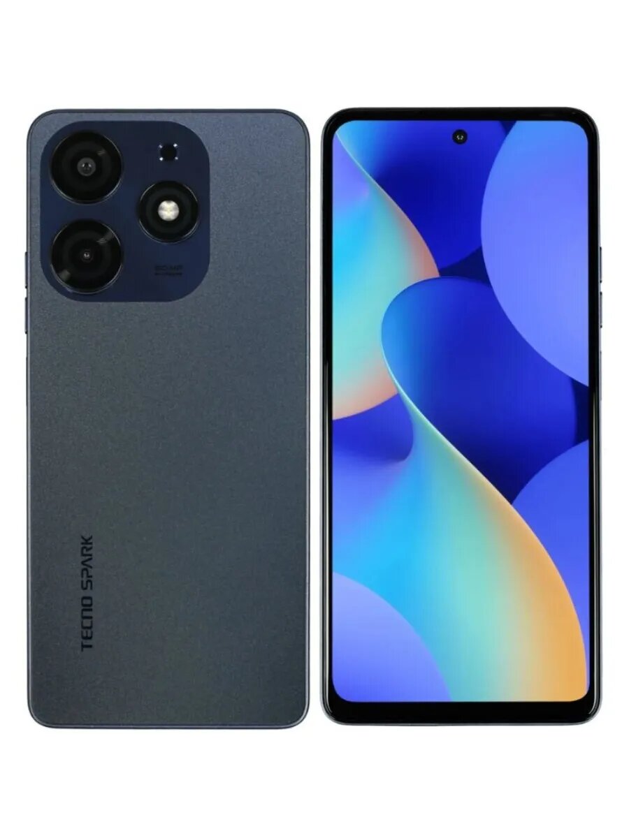 6.78" Spark 10 Pro KI7 4895180796067 LTE 4+128 ГБ черный РСТ