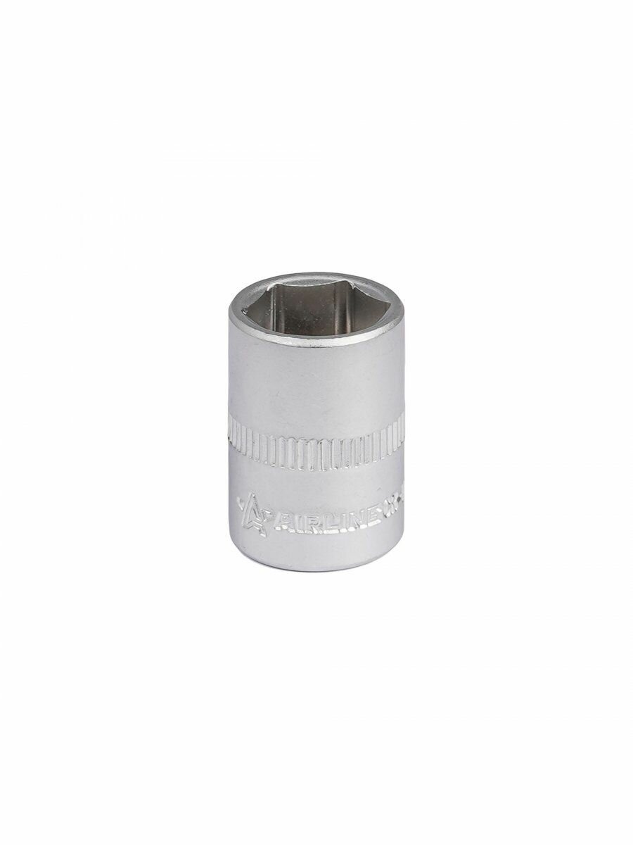 Головка торцевая, 1/4" DR, шестигранная, 13 мм AIRLINE, профессиональная для ремонта AIRLINE ATAP009