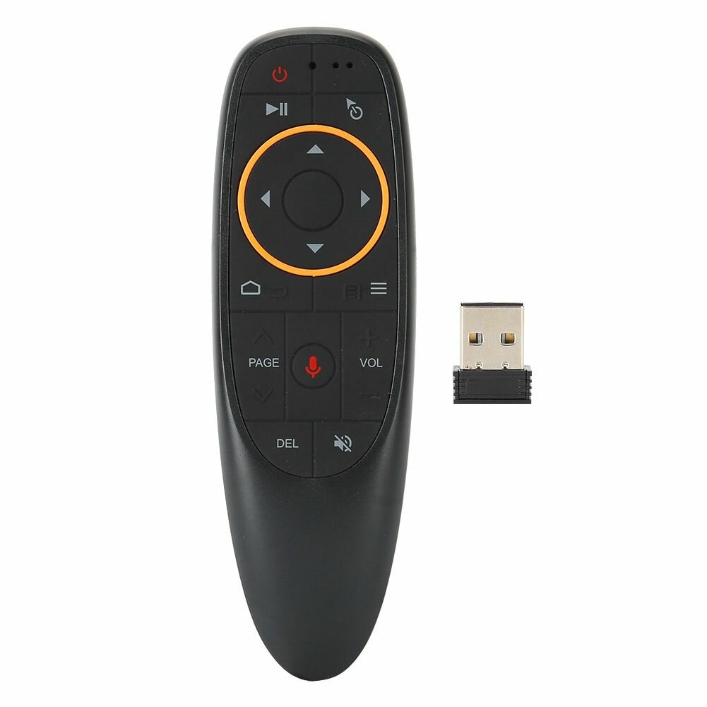 G10 Black Voice Remote Control 2.4G Air Mouse Mini Wireless Keyboard с гироскопом для Smart TV PC Android Box