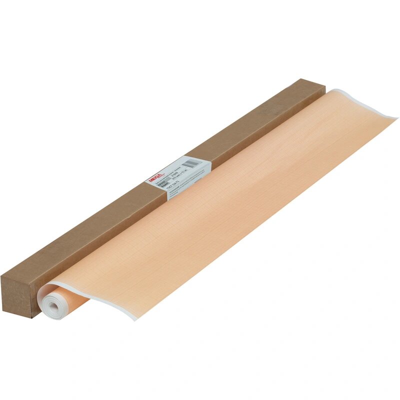 Бумага миллиметровая ProMEGA Engineer,878ммх10м, оранжевая,1рул/уп