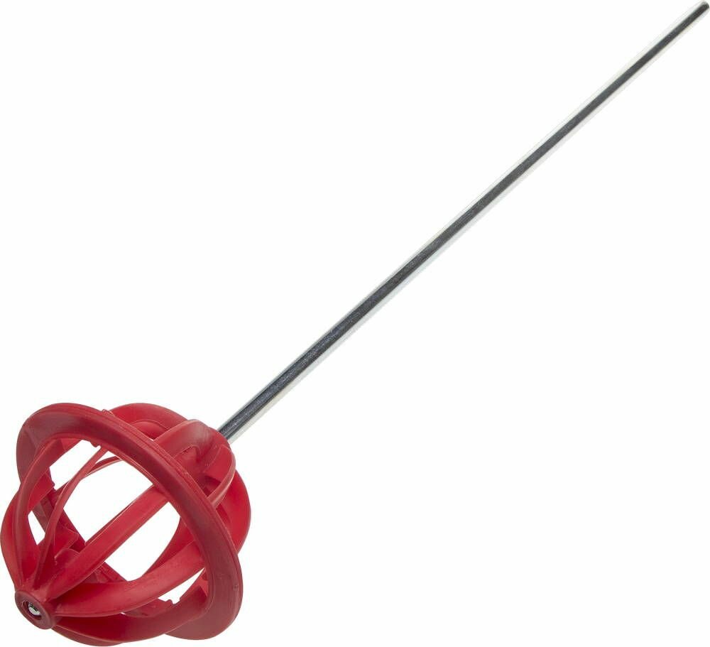 Миксер для красок ЗУБР Глобус, 110x112x400 мм, d8 мм, пластмассовый 06008-110-40