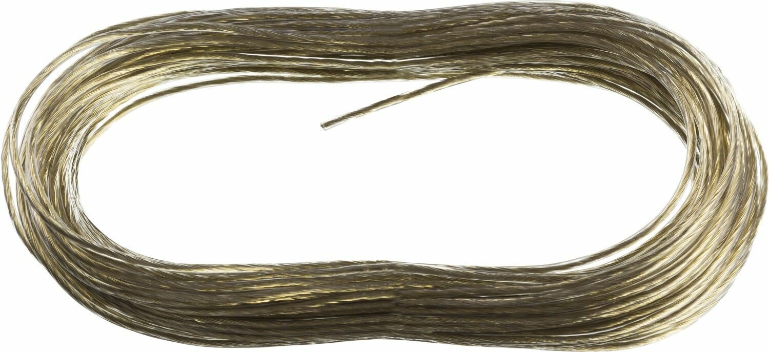 Трос STAYER, 20 м, d 2.5 мм, стальной, полимерная оболочка, хозяйственный 50145-2.5