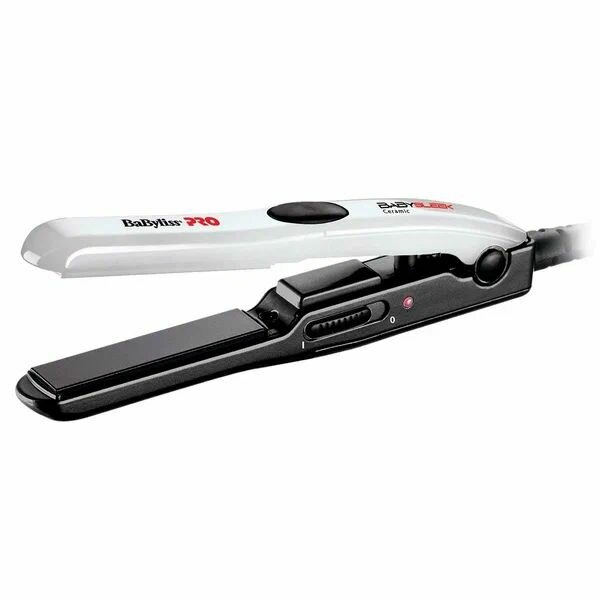 Выпрямитель волос Babyliss Pro "Baby Sleek" BAB2050E, белый/черный, керамическое покрытие
