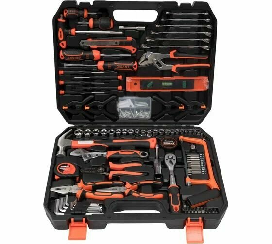 Набор инструментов для дома, 168 предметов Gigant GNJ-168