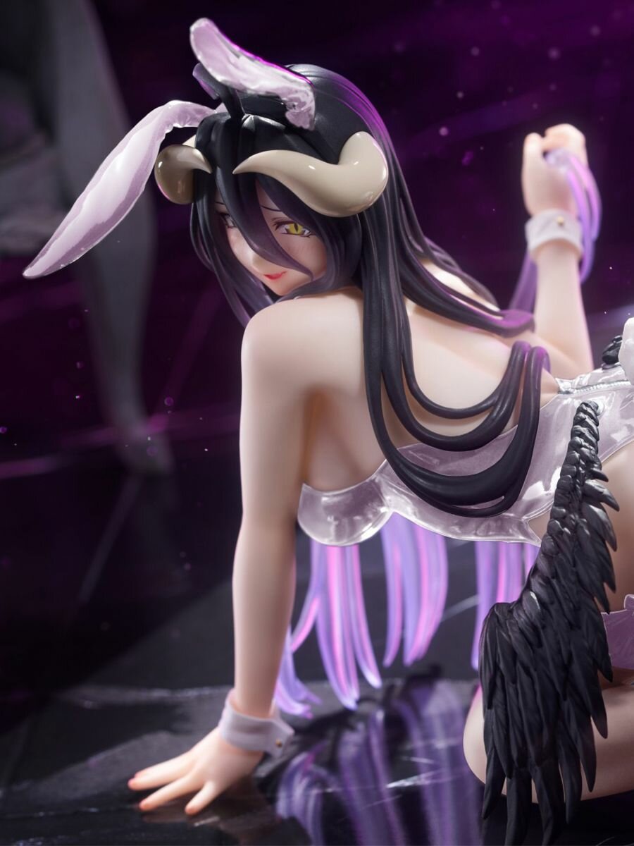 Аниме фигурка "Девочка-кролик" OVERLORD albedo 11cm Black