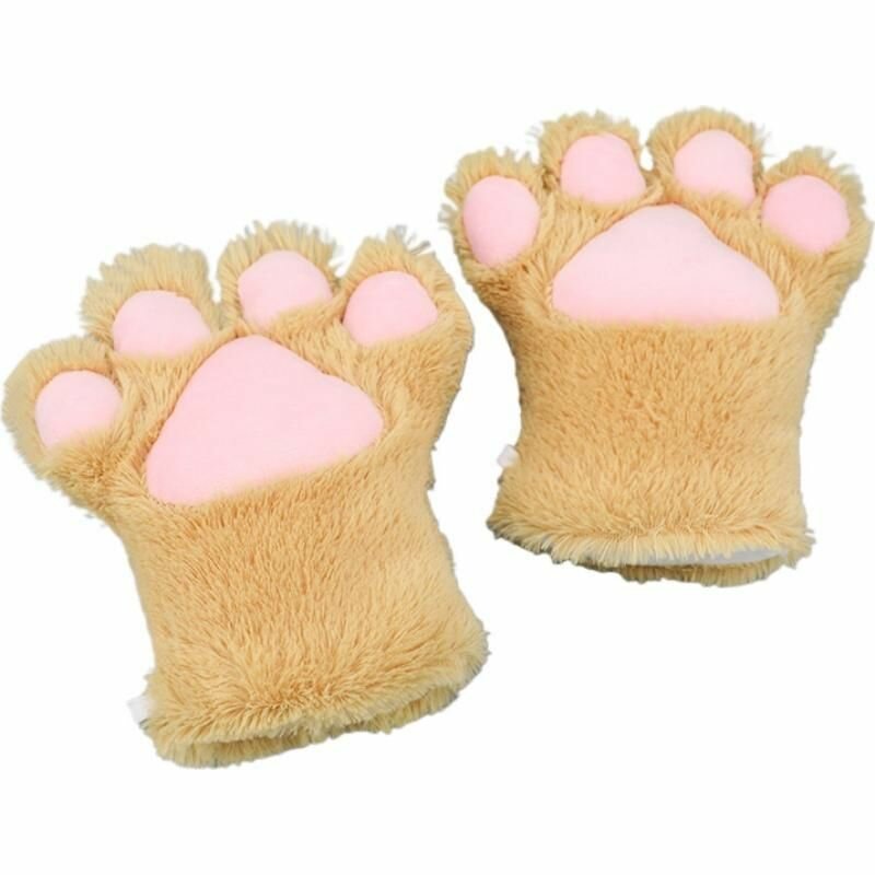 Лапы кошки, большие перчатки, для косплея, праздника, вечеринки, карнавала