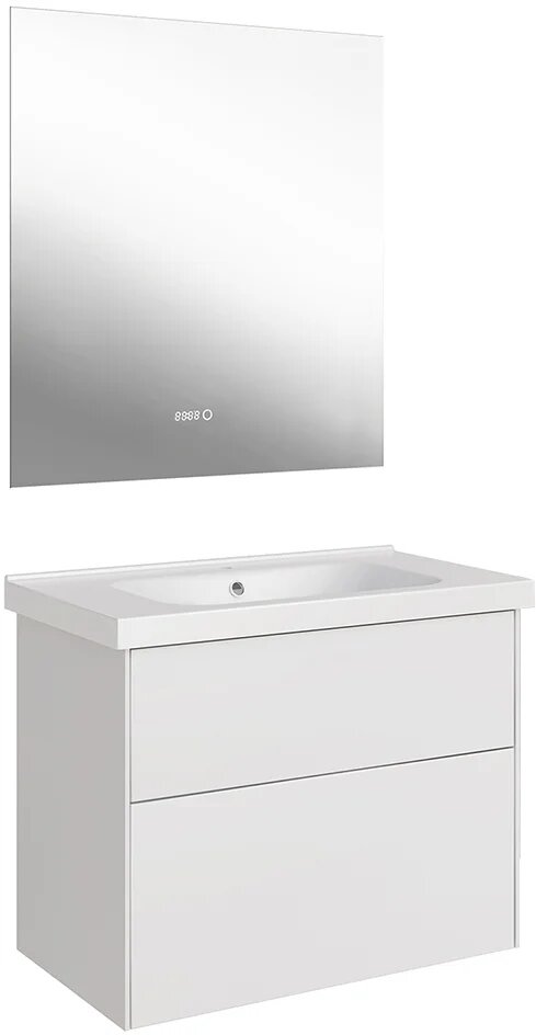 Мебель для ванной комнаты ASB-Woodline Гранада 80 белая