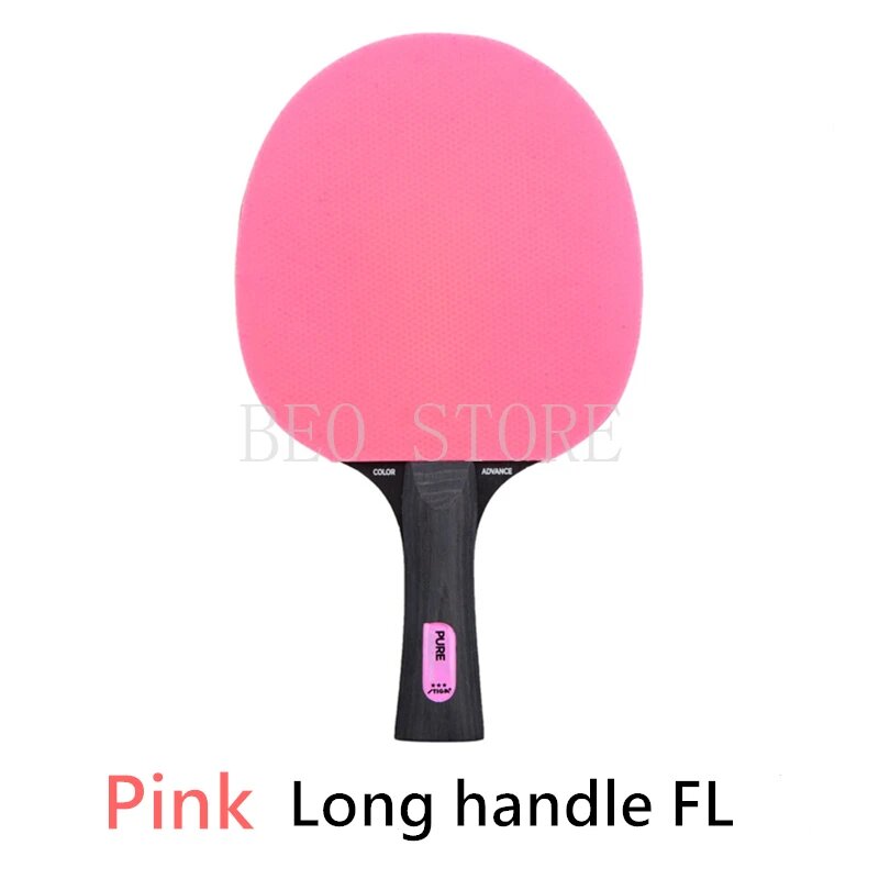 STIGA PURE Color ракетки для настольного тенниса Розовый, Pink Long Handle FL