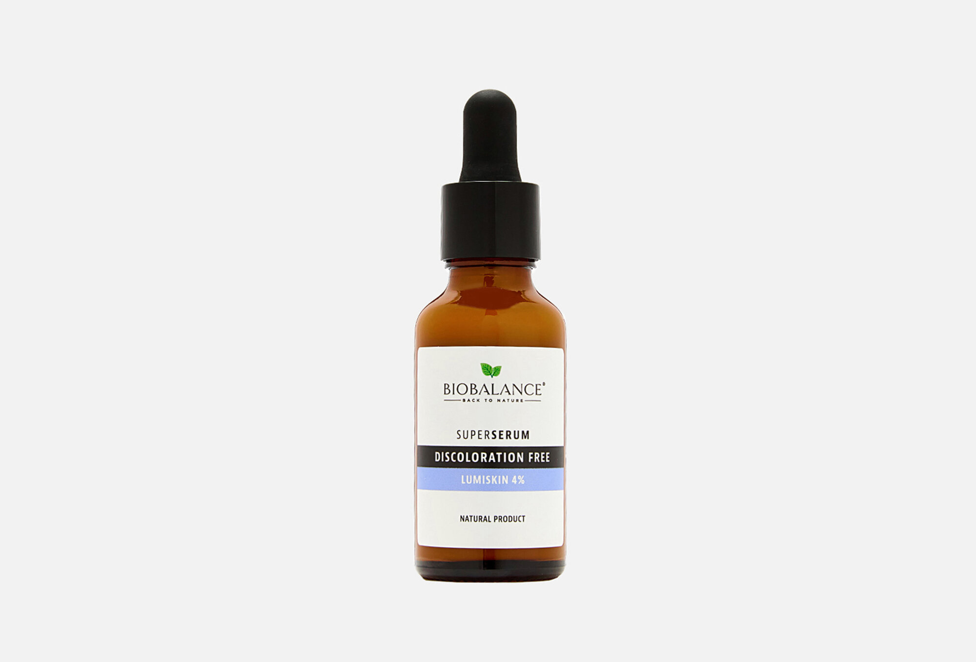 Сыворотка для лица против пигментации BIOBALANCE DISCOLORATION FREE LUMISKIN 4% 30 мл