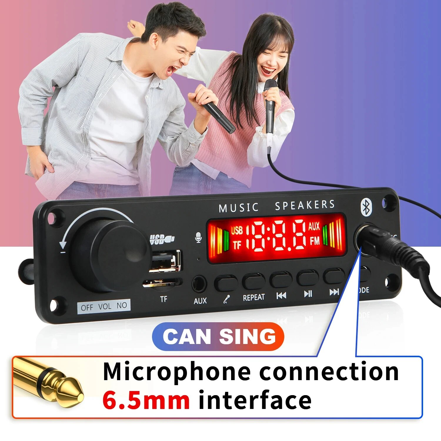 Bluetooth декодер для авто 50 Вт — фото 1