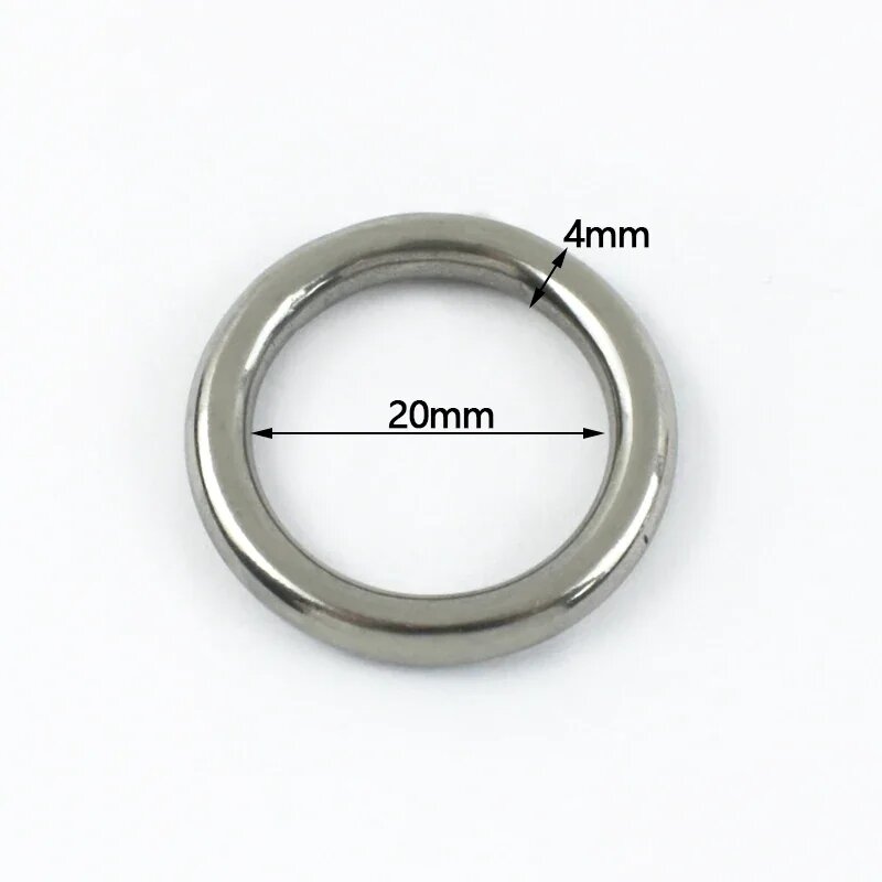 Кольца металлические 10шт, SS-4x20mm