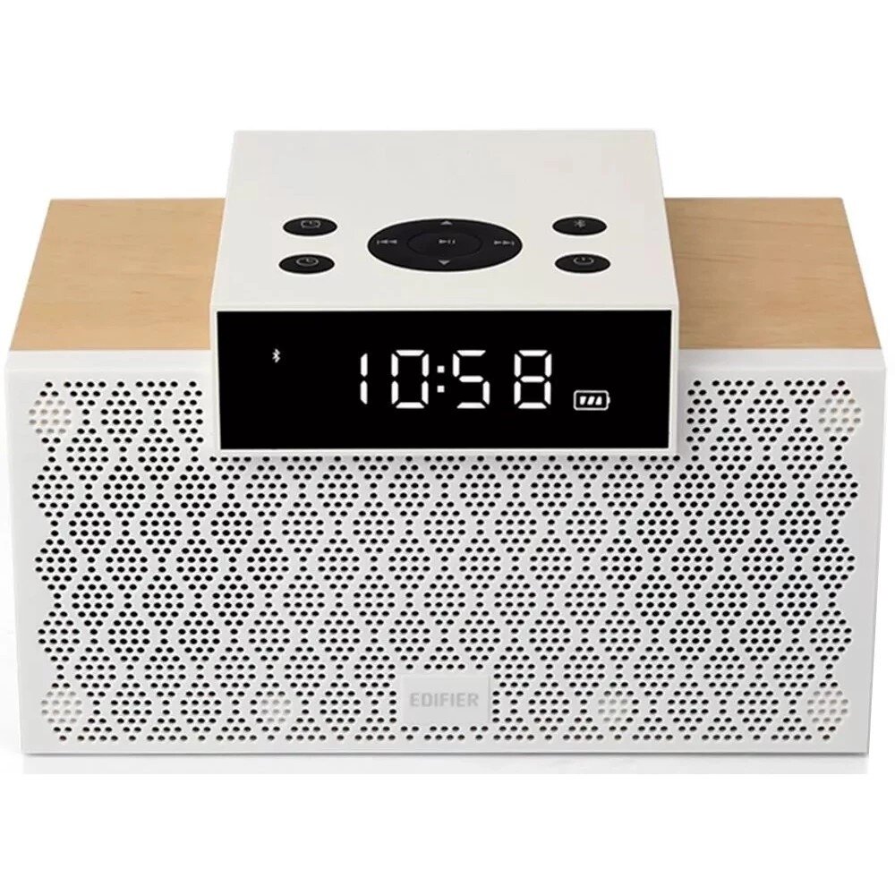 Edifier MP260 White {53Гц - 18000Гц литий-ионные аккумуляторы (Li-Ion) 2 x 2600 мАч AUX USB Bluet