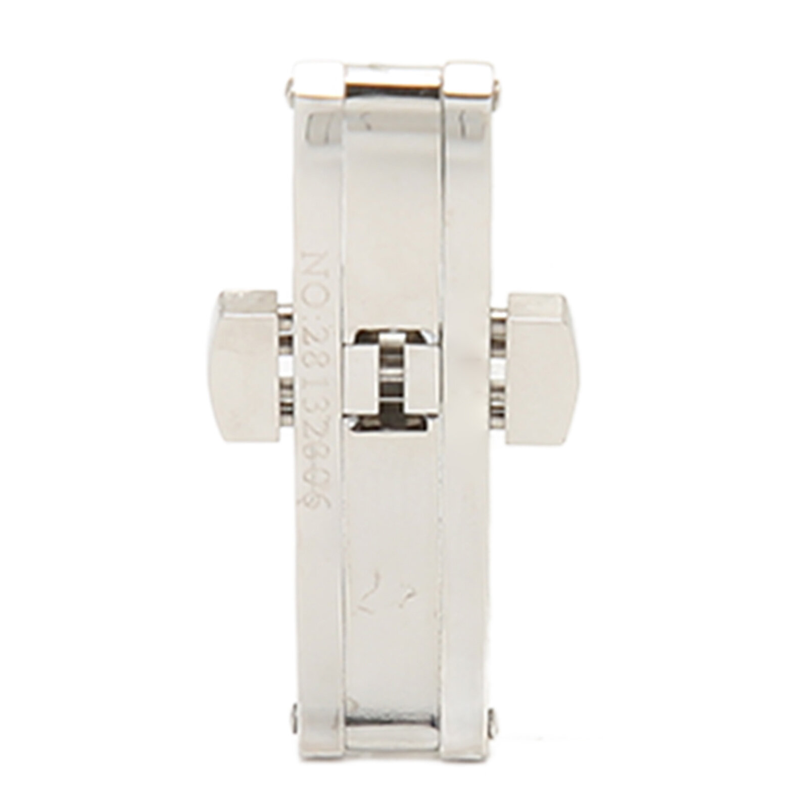 Ремешок для часов из нержавеющей стали, пряжка, складная застежка, сменный аксессуар для стального ремешка для часов 4 X 19 мм