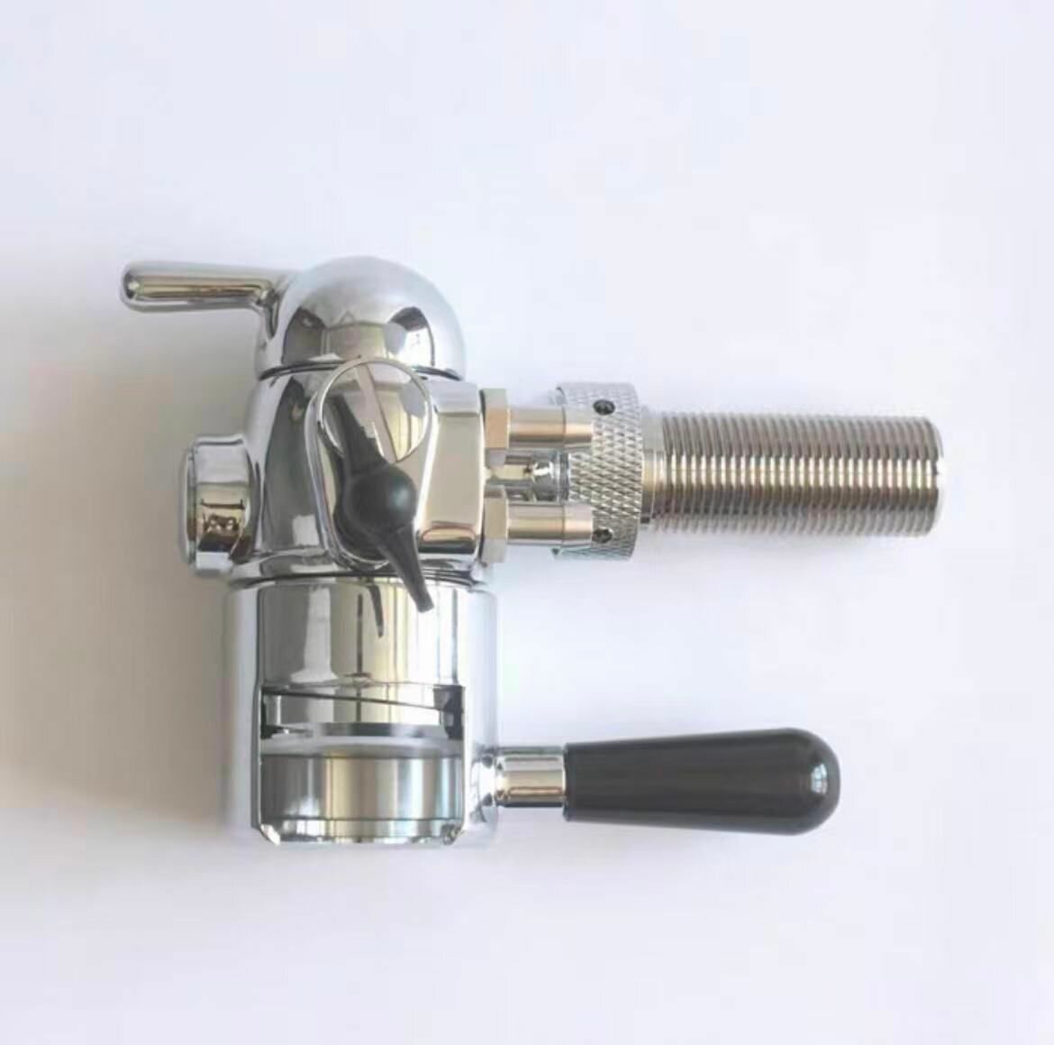 Металлический кран Talos Craft Beer 28 мм с фитингом Pegasus