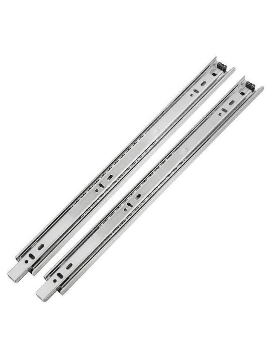 Направляющие для выдвижных ящиков шариковые 400х35 мм `SANBERG`