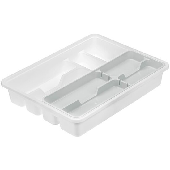 Лоток-вкладыш Idea для столовых приборов 2-х уровневый М 1146 Смоки