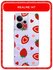 Чехол на Realme 14T / Реалми 14Т с принтом "Heart strawberries 2 - 14 февраля", ...