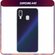Чехол на Samsung Galaxy A40 / Самсунг Галакси А40 с принтом "Синий карбон"