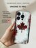 Чехол на Apple iPhone 15 Pro / Айфон 15 Про с принтом "Канада"