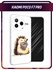 Силиконовый чехол на Poco F7 Pro / Поко F7 Про с принтом "Еж кофеман"