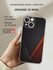 Чехол на Apple iPhone 13 mini / Айфон 13 мини с принтом "Красный карбон"
