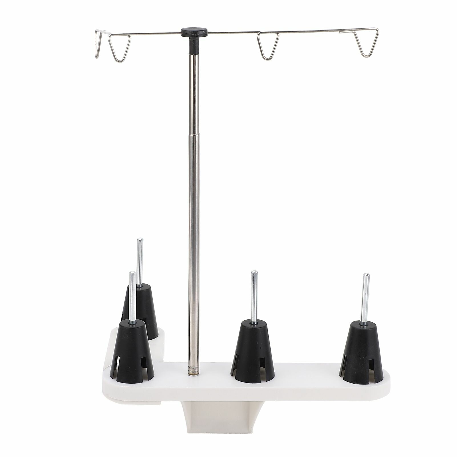 Держатель для ниток на 4 катушки из пластика и нержавеющей стали, универсальный, для бытовых швейных машин