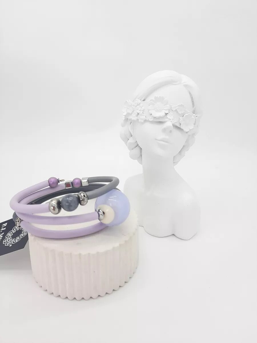 Браслет, стекло, муранское стекло