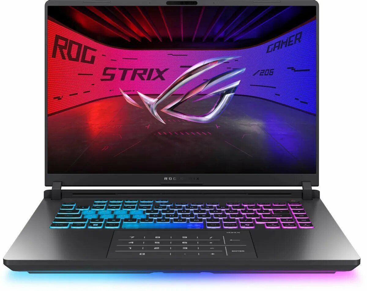 Ноутбук Asus ROG Strix G16 G615LW-S5080 90NR0LG1-M00330 (Core Ultra 9 2700 MHz (275HX)/32Gb/1024 Gb SSD/16"/2560x1600/nVidia GeForce RTX 5080 GDDR7)