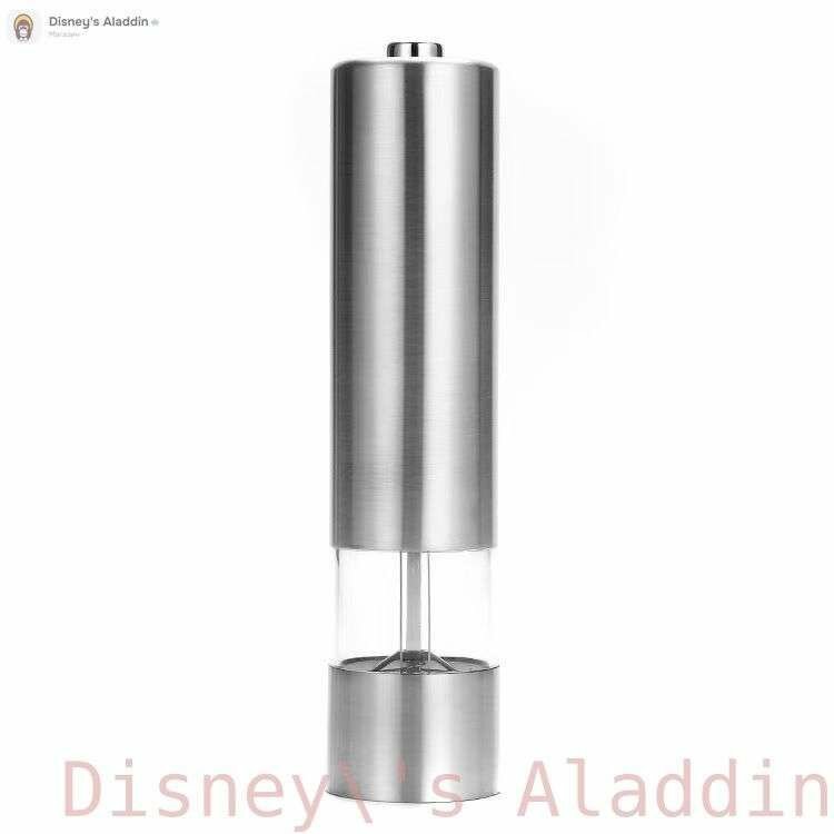 Мельница Redmon RKA-PM26, электрическая, подсветка, керамические жернова, серая