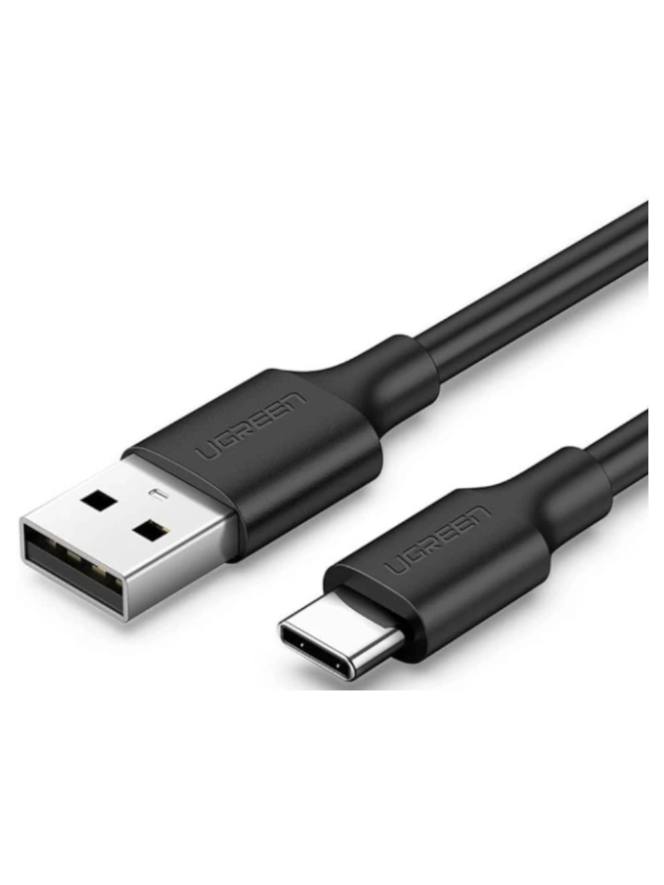 Кабель UGREEN US287 60118_ USB-A 2.0 / USB-C, 2м, черный, для гаджетов