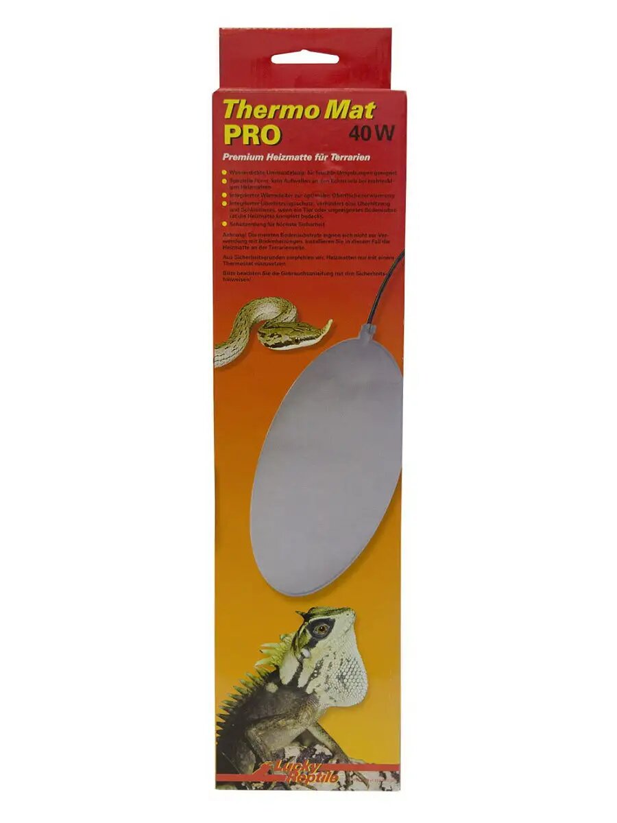 Коврик греющий для террариума"PRO 40Вт", 60x40см
