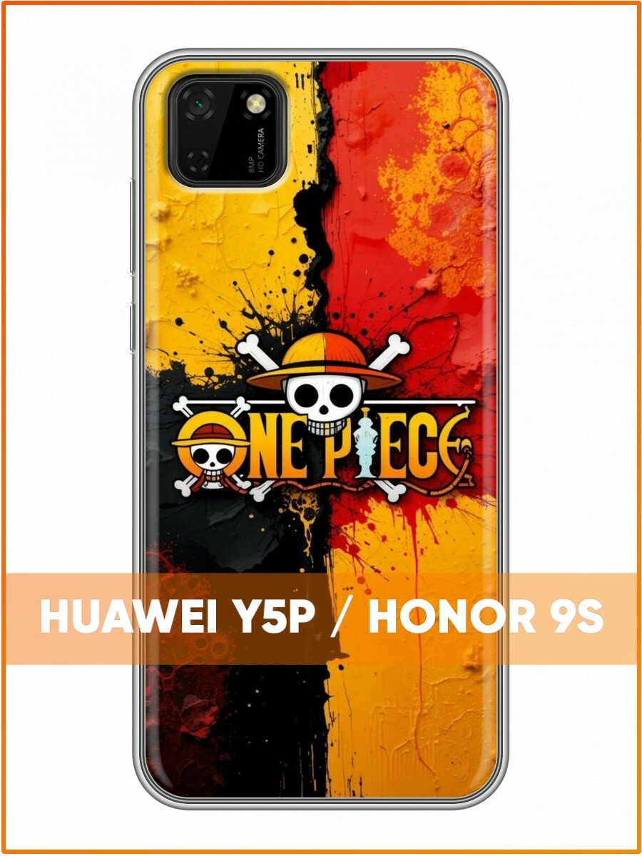 Чехол для Honor 9S, Huawei Y5p с принтом Аниме One Piece (Хонор 9S, Хуавей У5Р)