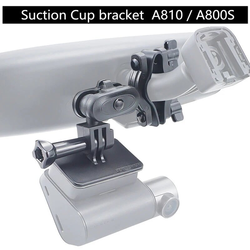 Для 70mai Автомобильный видеорегистратор Крепление для зеркала заднего вида Для 70mai A500S A810 A800S Приборная панель склеивание шарнира Поддержка видеорегистратора 3D кронштейн