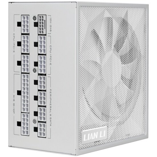 Блок питания Lian LI SX, 1000W, 80+ Platinum, ATX 3.1 (SX1000P) белый