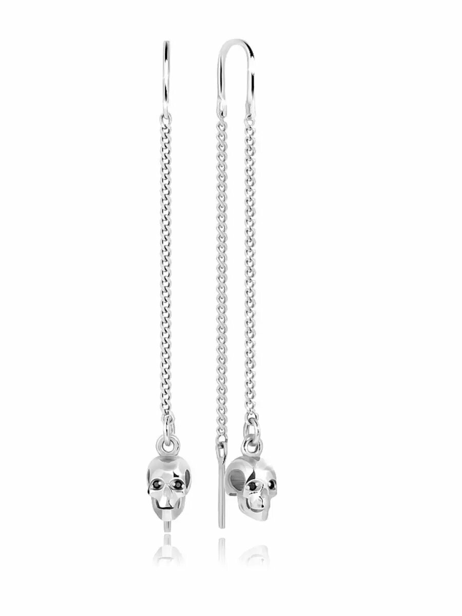 Серьги, серебро, 925 проба