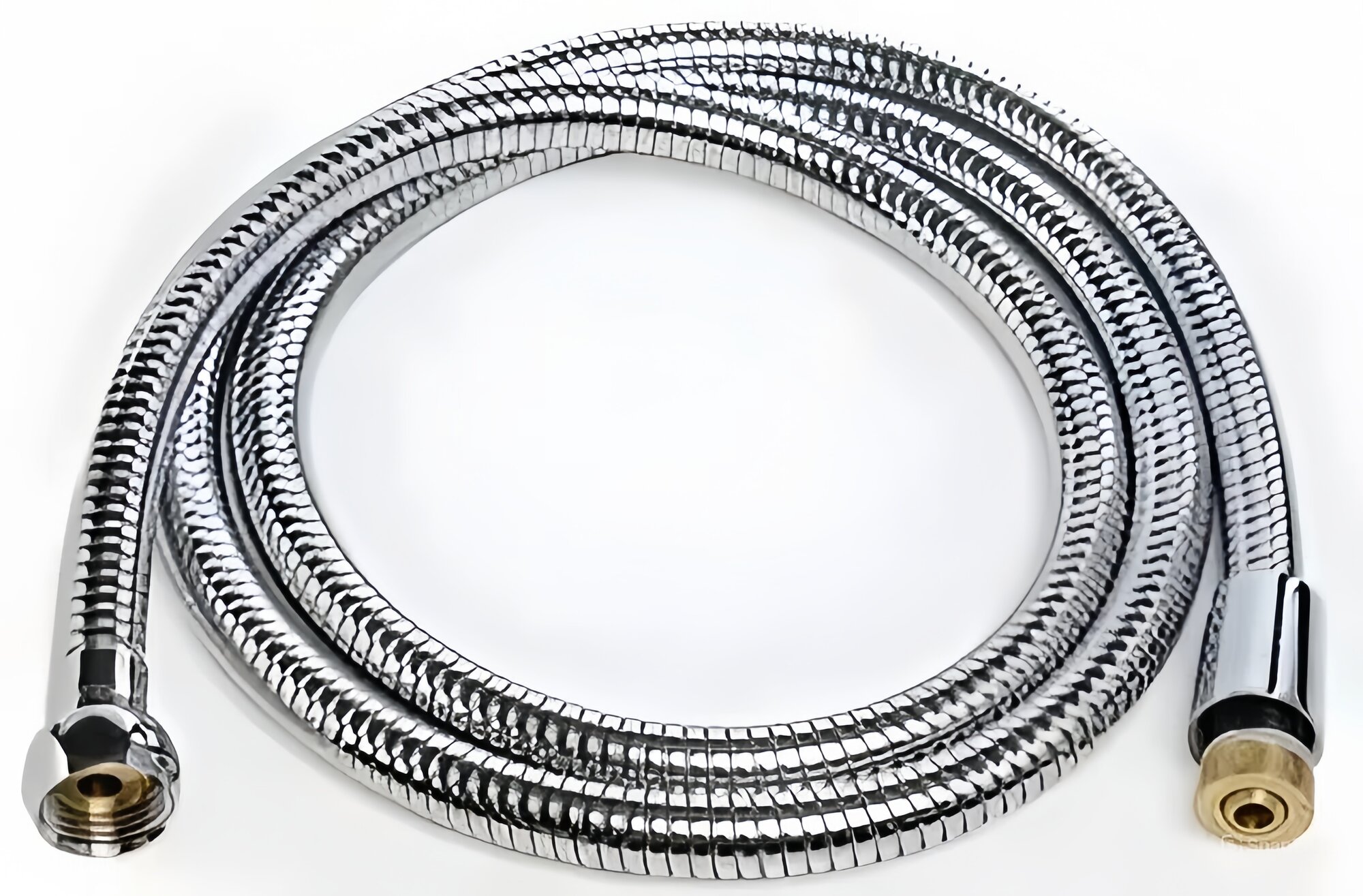 Шланг для душа Elka, растяжной, нержавеющая сталь, d 13 мм, 1,5 - 1,7 м, хром