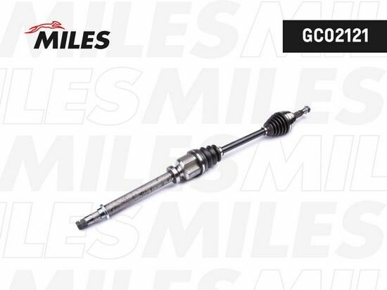 Привод в сборе RENAULT MEGANE II 1.4-1.5D 03-09 правый > (GSP 299071 / GC02117), MILES GC02121