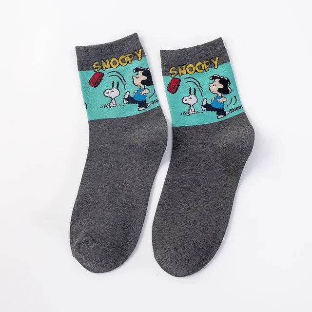 MINISO Носки Snoopy с принтами