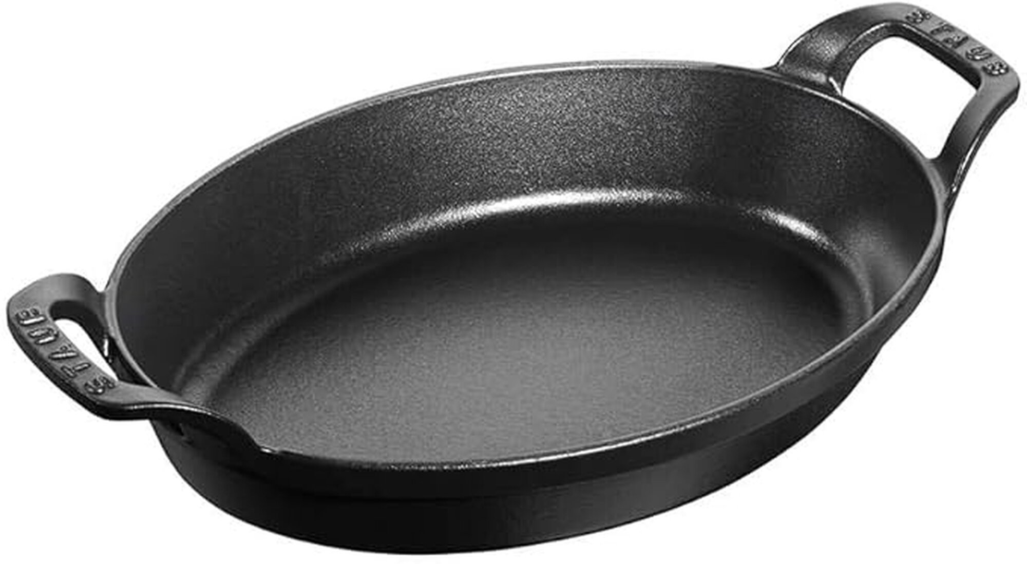 Форма для запекания STAUB, чугунная, диаметр 21 см, цвет черный, 1004014