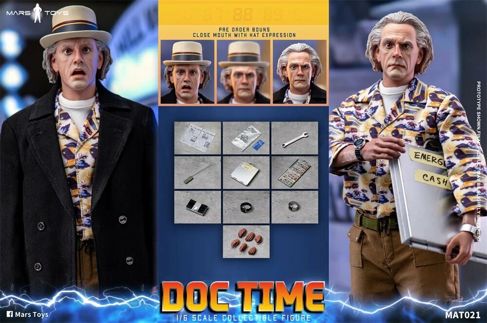 Mars Toys 1/6 MAT021 Коллекционная фигурка Doc Time as pic, FULL SET