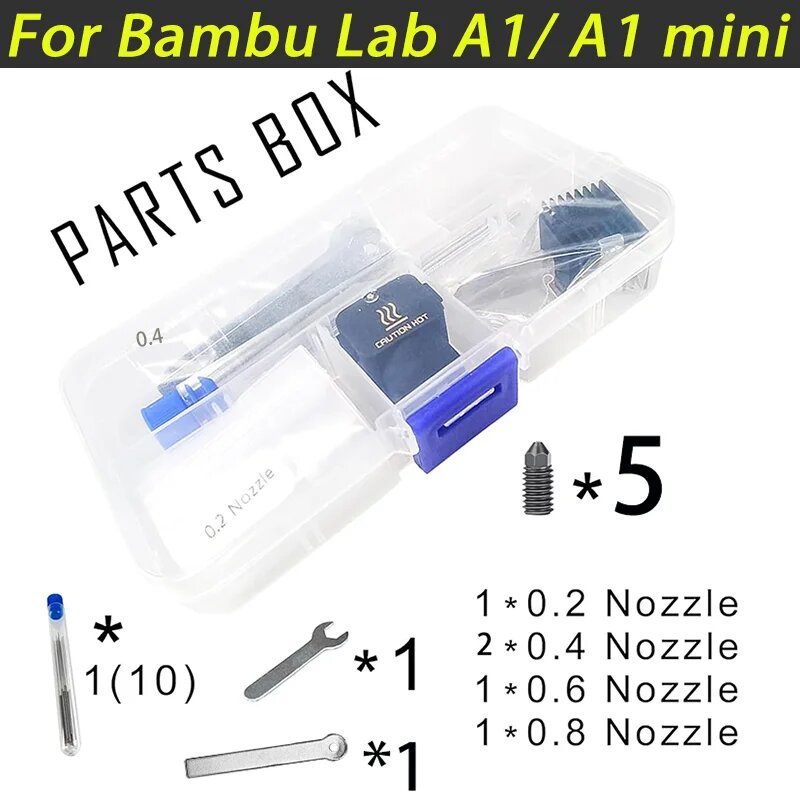 Комплект насадок для Bambu Lab A1/A1 Mini