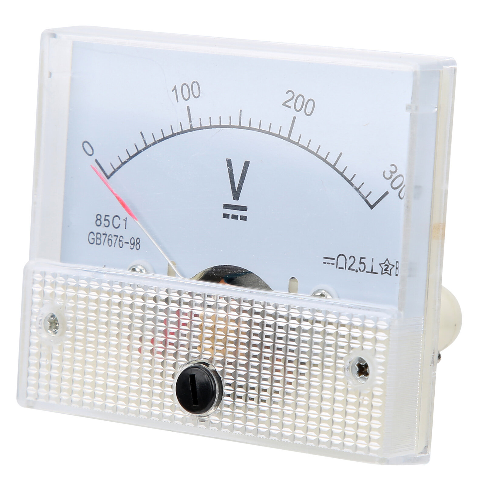 DC Pointer Voltmeter High Accuracy Installation Measuring Instrument 85C1 0~300V — фото 1