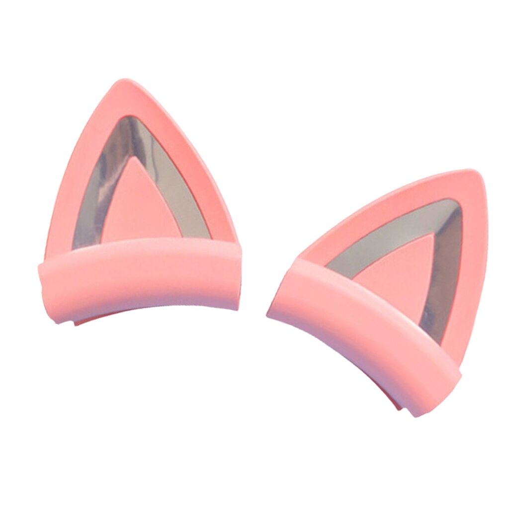Наушники кошачьи ушки Декоративные аксессуары для наушников, розовые
